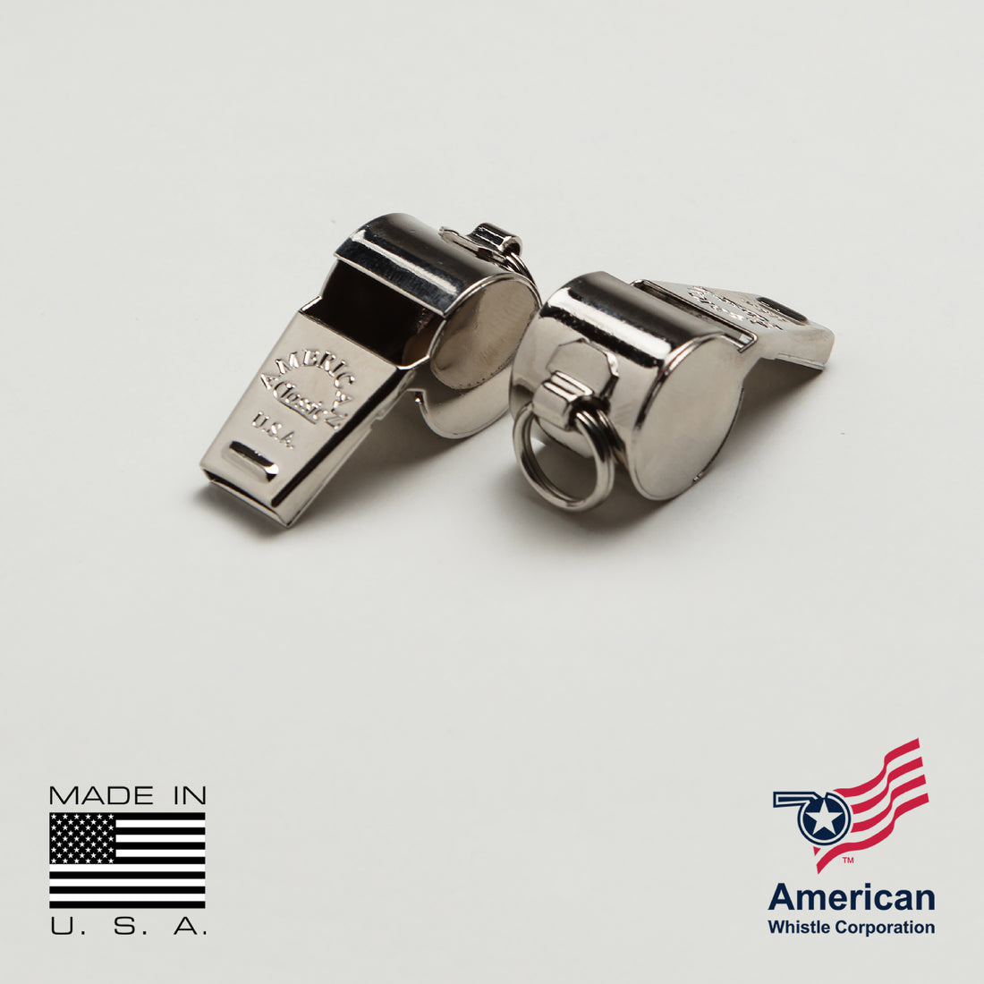 Brass Whistle 12 Pack USA Made | Coach & Safety Whistles
